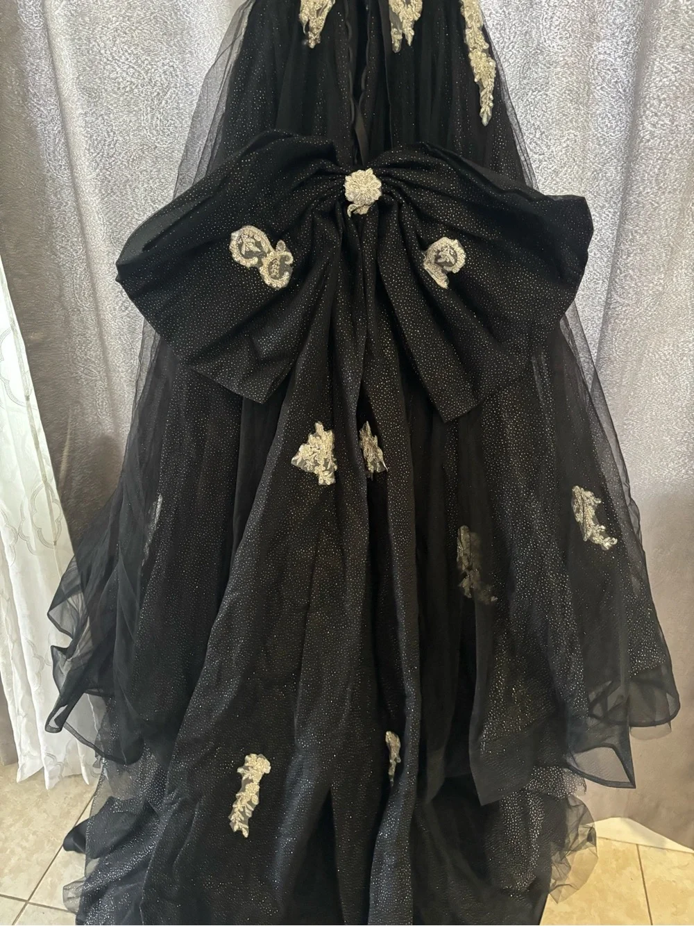 Dresses | Black And Silver Princess Ball Dress | Poshmark